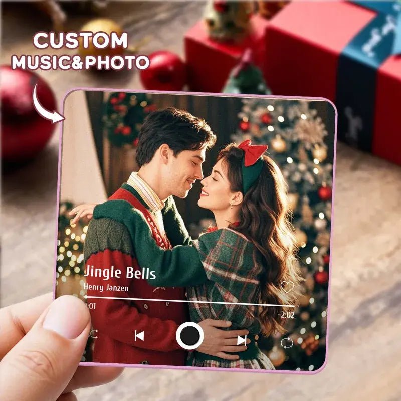 Personalized Album Music Fridge Magnet Christmas Gifts Custom Music Ma