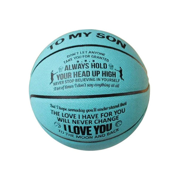 Personalized Letter Basketball For Son, Birthday Christmas Gift For So