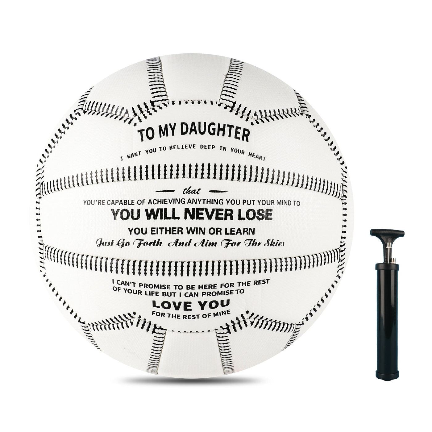 Personalized Printed Netball Gift To Daughter Netball for Daughter Spo