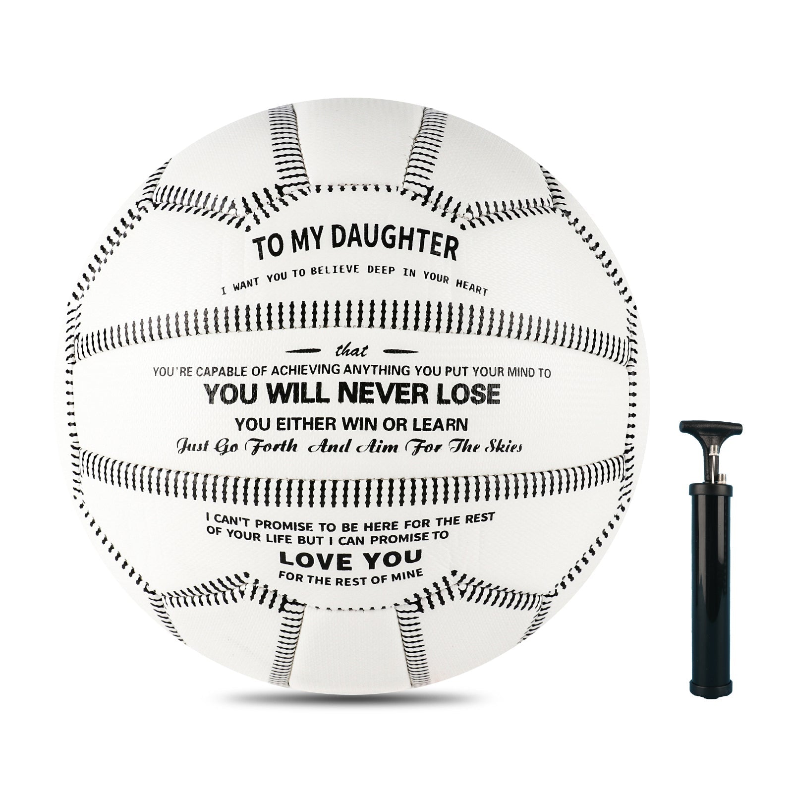 Personalized Printed Netball Gift To Daughter Netball for Daughter Spo