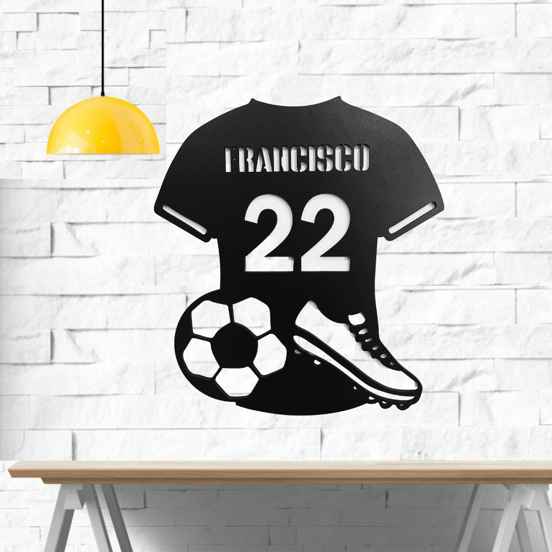 Personalized Soccer Jersey Names and Numbers